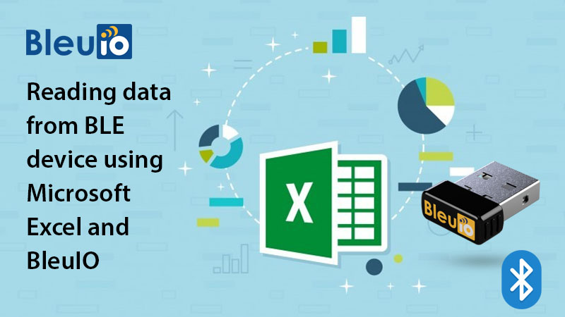 Reading Data From Ble Device Using Microsoft Excel And Bleuio Bleuio Create Bluetooth Low