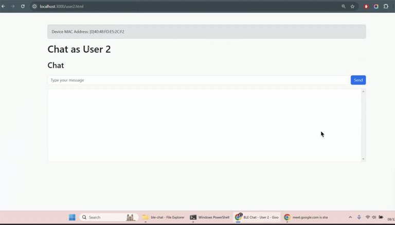 Creating A Ble Chat Application Using Bleuio Usb Dongle Bleuio 6227