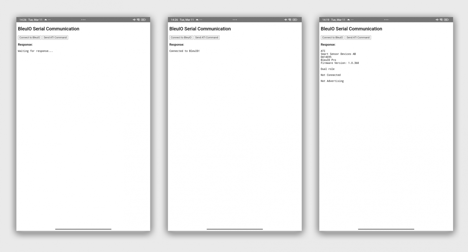 How to Use BleuIO as a USB Serial Device on Android with Capacitor - BleuIO - Create Bluetooth ...
